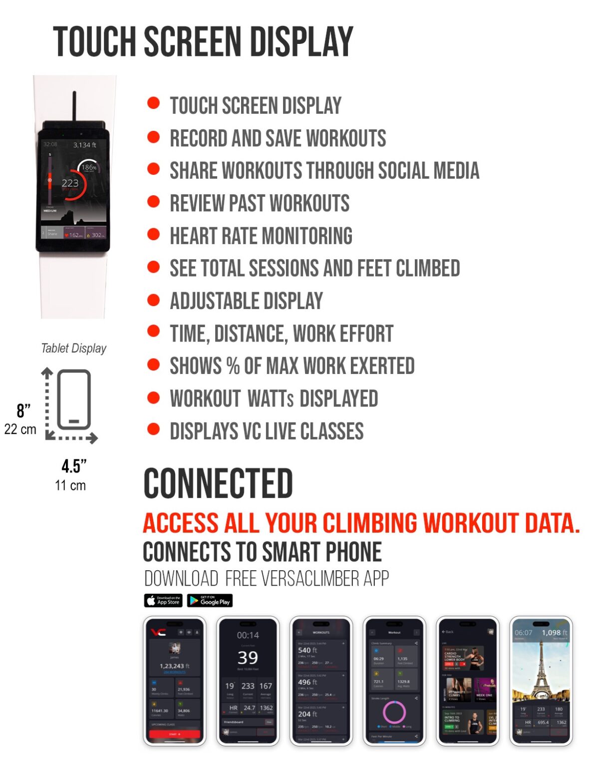 TS VersaClimber - Vertical Climbing Gym Equipment