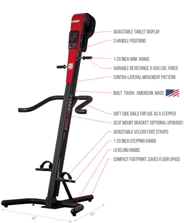 TS VersaClimber - Vertical Climbing Gym Equipment